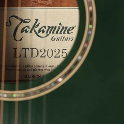 Takamine LTD 2025 Acoustic Electric Guitar | Reverb