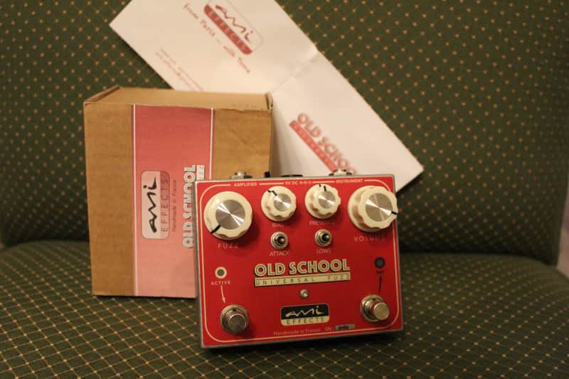 AMI Effects OLD SCHOOL Universal Fuzz (Germanium / Silicon | Reverb