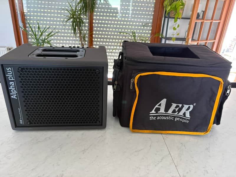 AER Alpha Plus 50-Watt 1x8" Guitar Combo 2010s - Black | Reverb