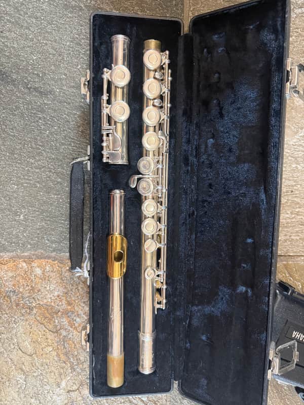 Gemeinhardt 22SP Flute with gold plated mouthpiece. USA | Reverb