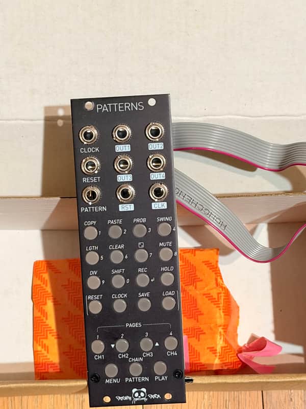 Patching Panda Patterns 4-Track Sequencer | Reverb