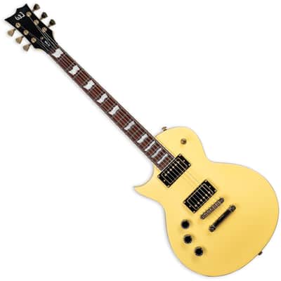ESP LTD EC-256 Lefty Guitar Vintage Gold Satin | Reverb