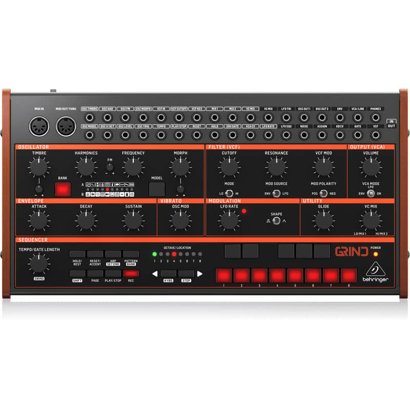 Behringer Grind Hybrid Semi-Modular Synthesizer | Reverb