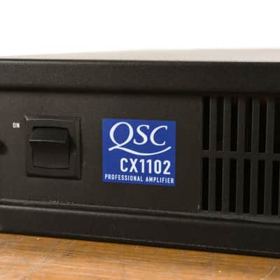 QSC CX1102 700W 2-Channel Power Amplifier CG01027 | Reverb