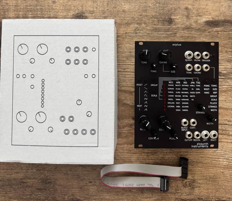 Zlosynth Instruments Arplus - Resonator/String | Reverb