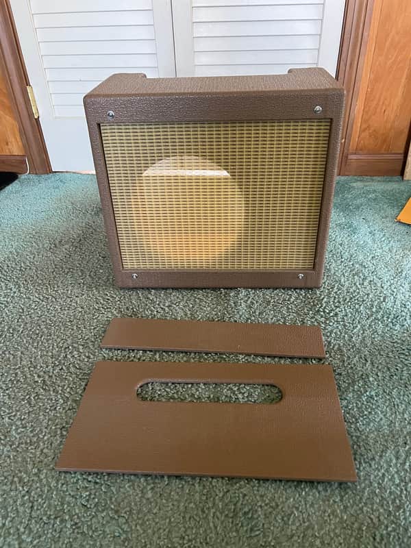 Tweed Princeton Style Cabinet in Brown Tolex HIGH QUALITY! | Reverb