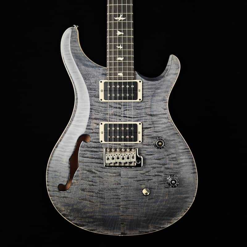 PRS CE 24 Semi-Hollow Electric Guitar - Faded Blue Smokeburst | Reverb