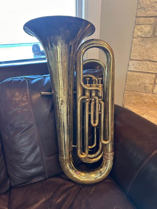 Yamaha YBB-102 Standard 3/4 Size BBb Tuba - Brass | Reverb
