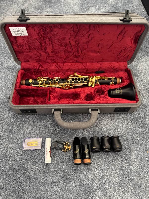 PATRICOLA E-flat Clarinet 2026 - Grenadilla Wood, Gold Keys, | Reverb