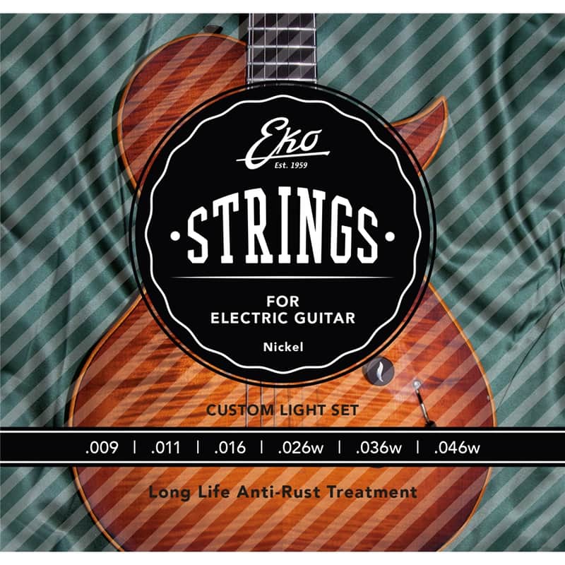 Eko Guitars Corde Chitarra Elettrica 9-46 Light Set/6 | Reverb UK