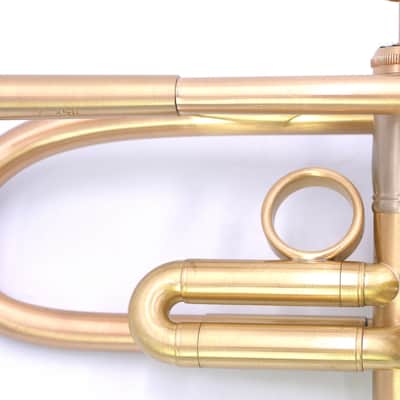 Bell Custom Trumpet Lightweight with Gold Brass Bell in satin | Reverb