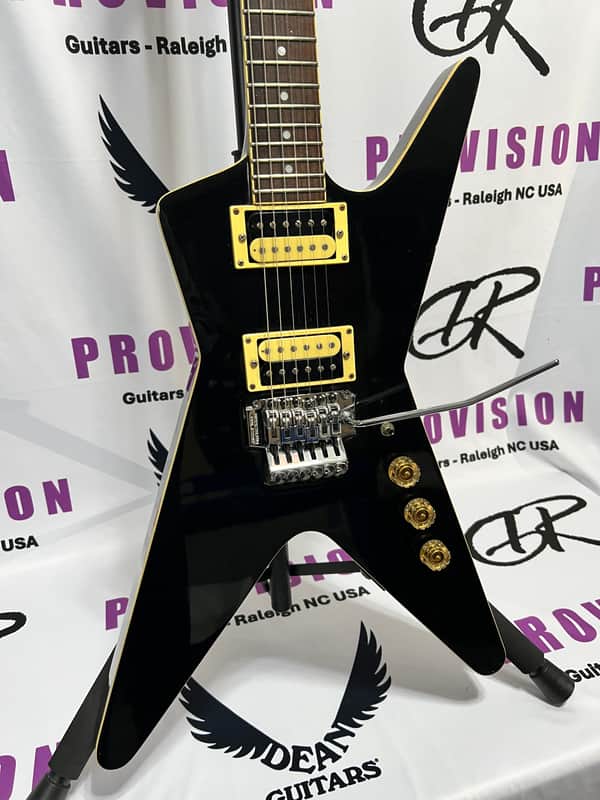 Dean ML Metallic Black - ML-K 1995 Vintage w/ oem Case | Reverb