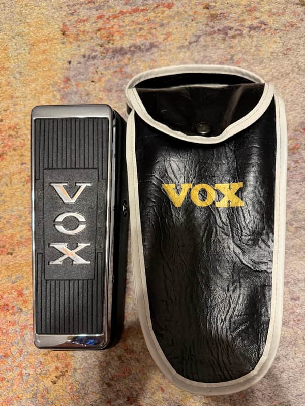 Vox V847A Wah with 9V Jack 2007 - Present - Black / Chrome | Reverb