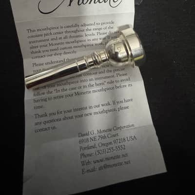 Monette Unity B2-7 Retro Trumpet Mouthpiece - Excellent | Reverb