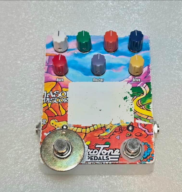 ProTone Pedals Jason Becker Guitar Distortion Pedal (fair | Reverb