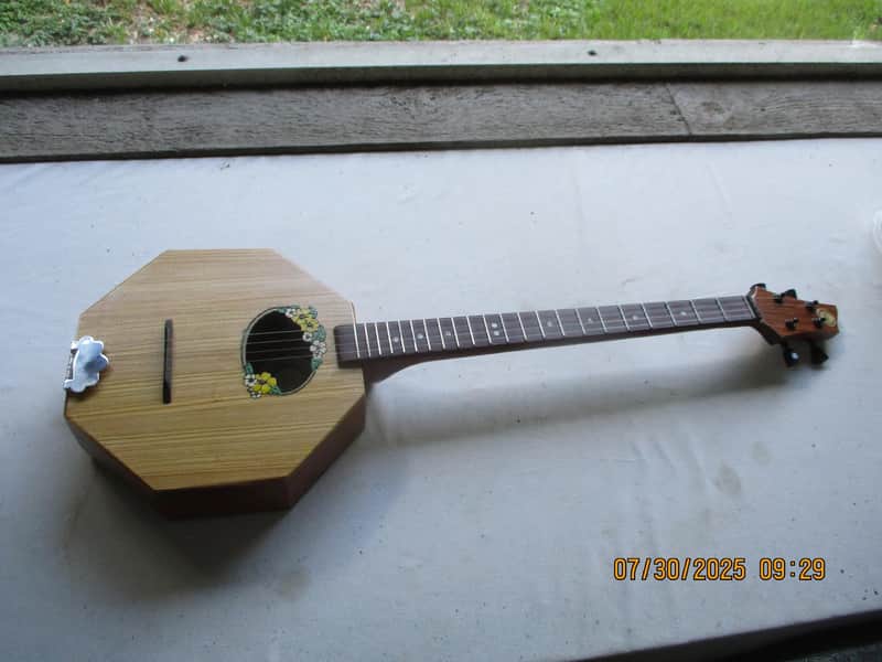 G.S.Monroe Octagon Banjo Lute 2025 - Natural | Reverb