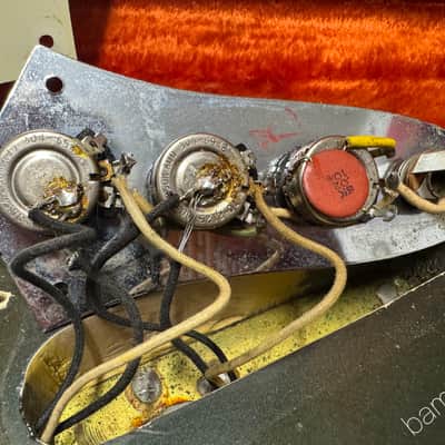 1965 Fender Jazz Bass - Charcoal Frost Metallic - Matching | Reverb