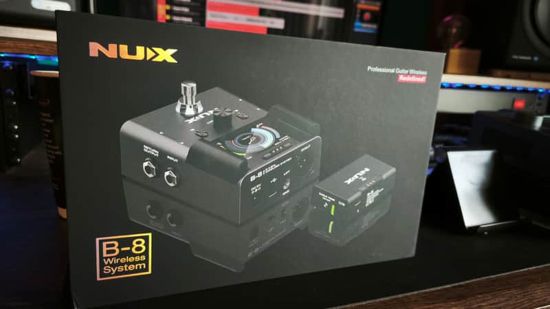 NuX B8 Wireless Instrument System 2024 - Present - Black | Reverb