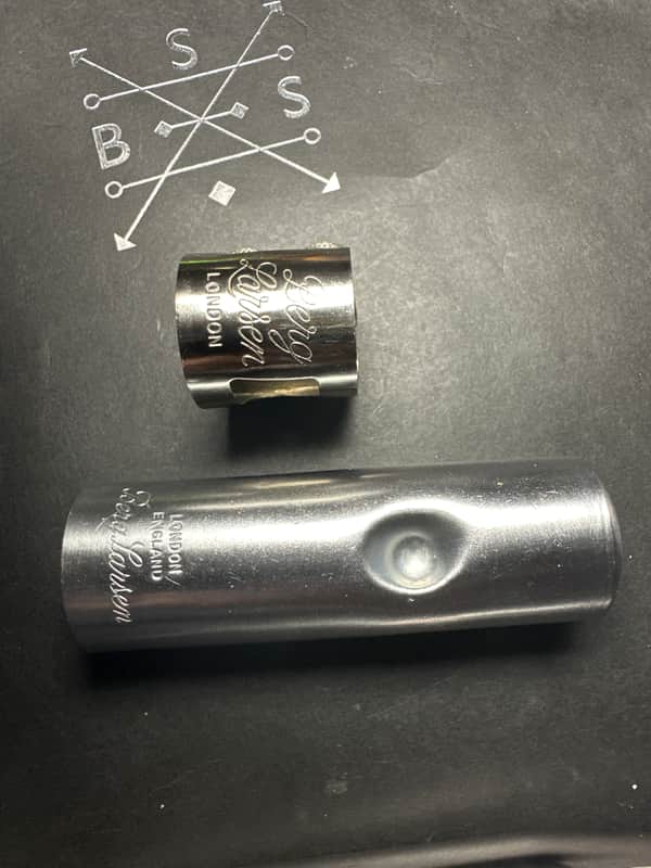 Berg Larsen Vintage Ligature and Cap 60’s - Metal | Reverb