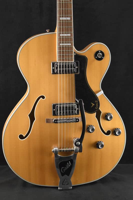 Guild T400 Limited Edition Archtop Natural SCRATCH & DENT | Reverb