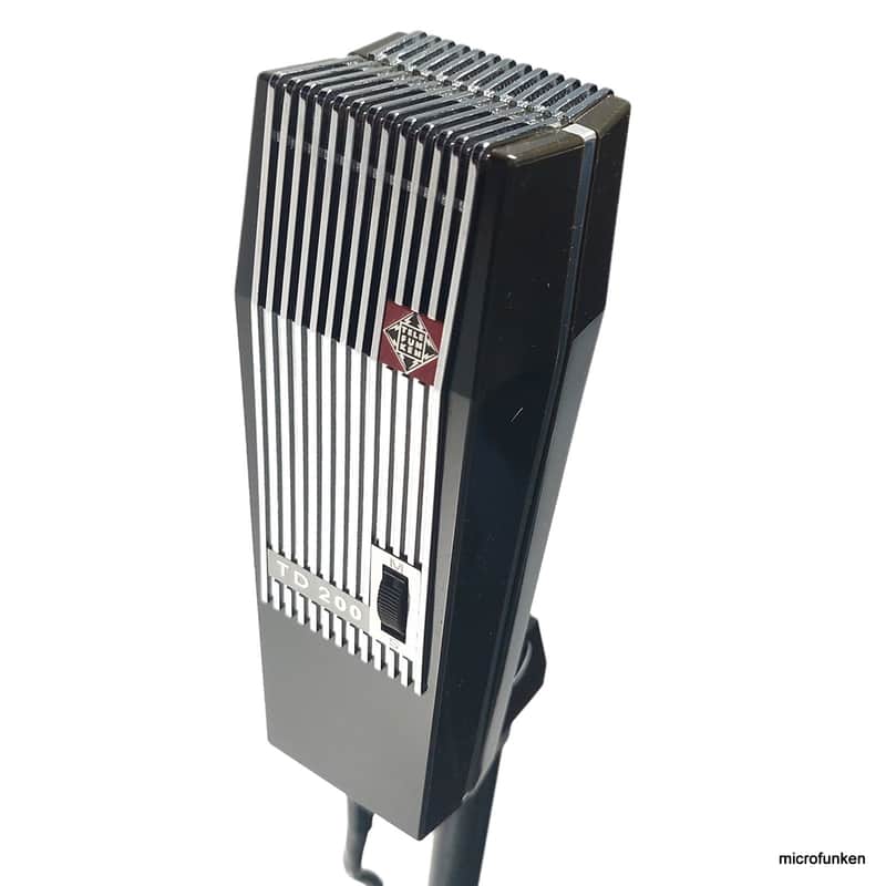 Telefunken TD200 Serviced 1966 Vintage Dynamic Microphone | Reverb UK