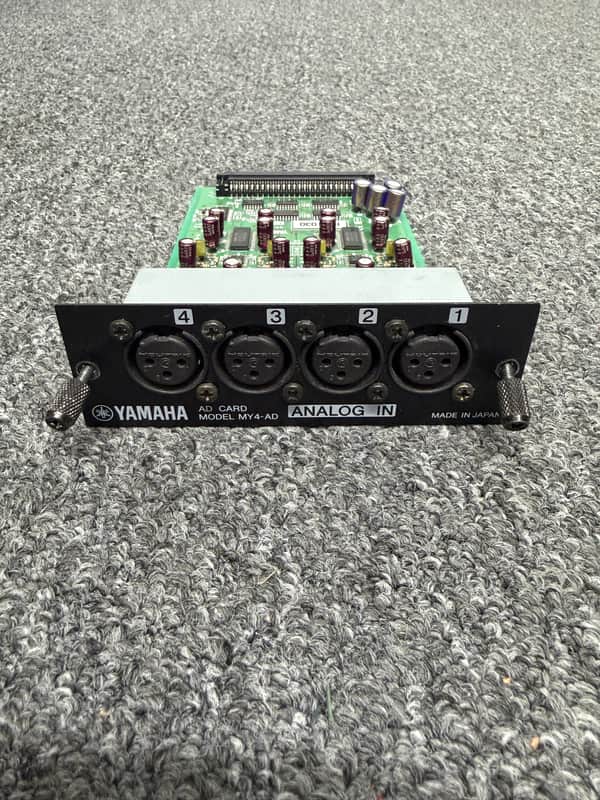 Yamaha MY4-AD 4-channel Analog Input Card | Reverb