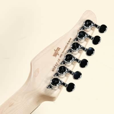 Tom Anderson Angel Bora in Transparent Blue Burst Bora in | Reverb