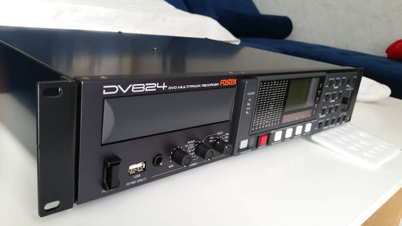 NOS Fostex DV824 DVD Multitrack Recorder and AD/DA | Reverb Denmark