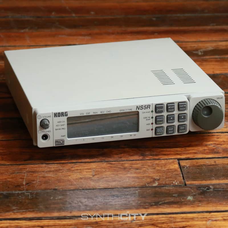 Korg NS5R Synthesizer Midi Sound Module - White | Reverb