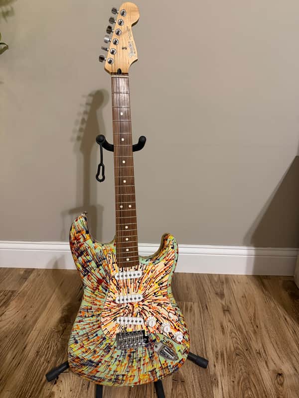 Fender FSR "Splattercaster" Standard Splatter Stratocaster | Reverb