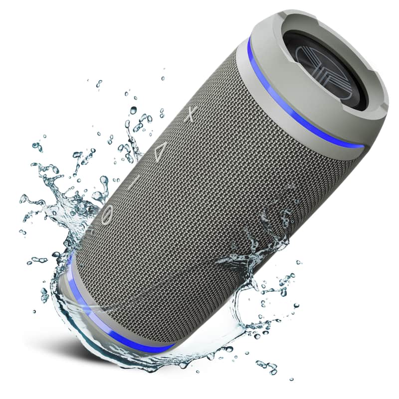 TREBLAB HD77 Gray -Premium Bluetooth Portable Speaker -360° | Reverb