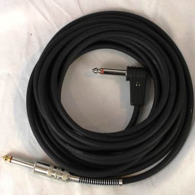 Musictech Instrument Cable Mono 1/4" Male to Curved Mono 1/4" | Reverb