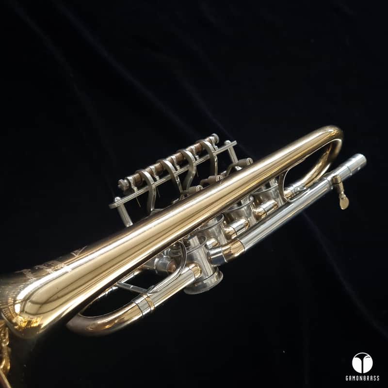 J. Scherzer Bb / A rotary piccolo case mouthpiece trumpet | Reverb UK