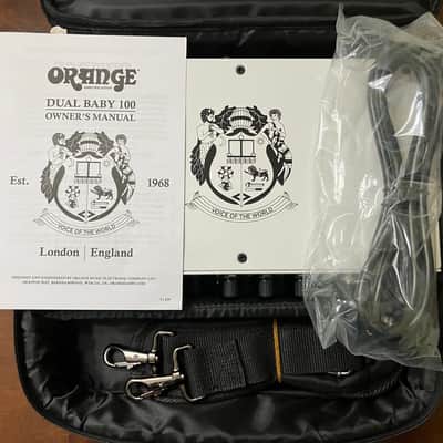 Orange Dual Baby 100 2-Channel 100-Watt Guitar Amp Head 2025 | Reverb