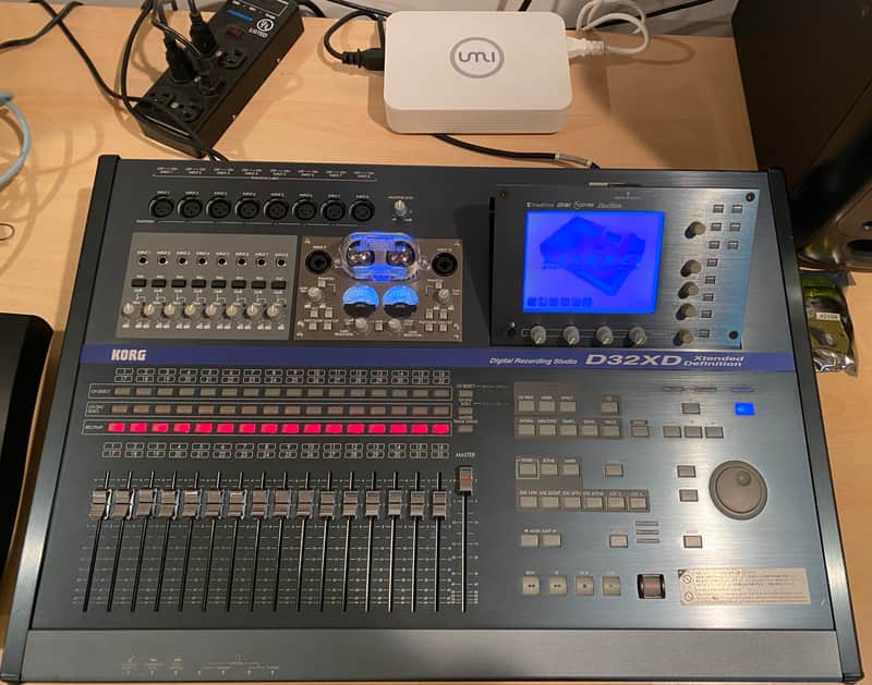 Korg D32XD 32-track recorder with TPB-2 Tube Preamp | Reverb