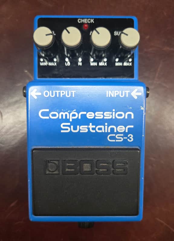 VINTAGE - Boss CS-3 Compression Sustainer (Black Label) April | Reverb