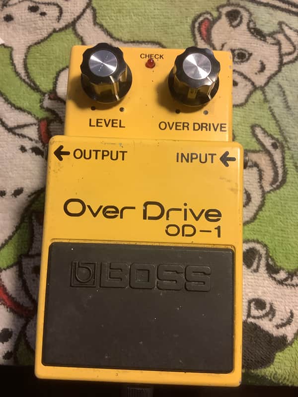 Boss OD-1 Overdrive 1981 | Reverb