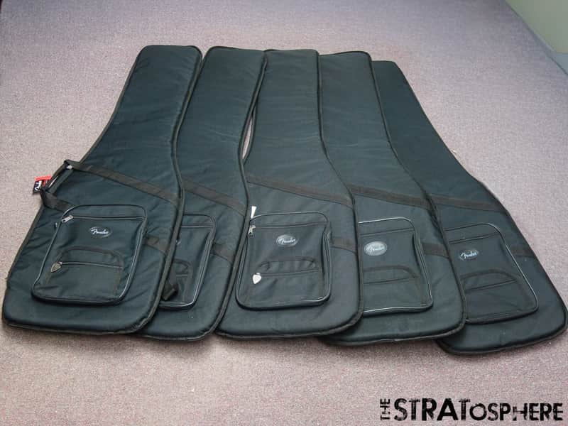 NEW LOT OF 5 Fender P Jazz Bass FLAT BOTTOM GIG BAGS for | Reverb