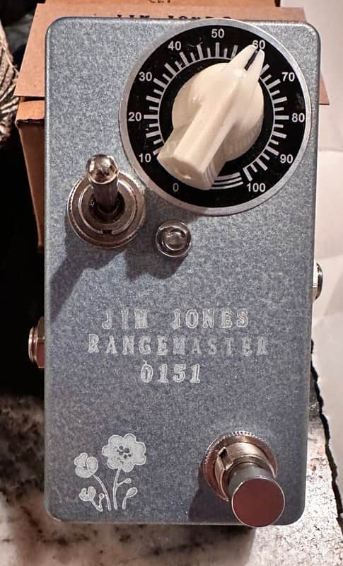 Jim Jones Pedal Co Rangemaster NOS OC71 and NOS MULLARD | Reverb