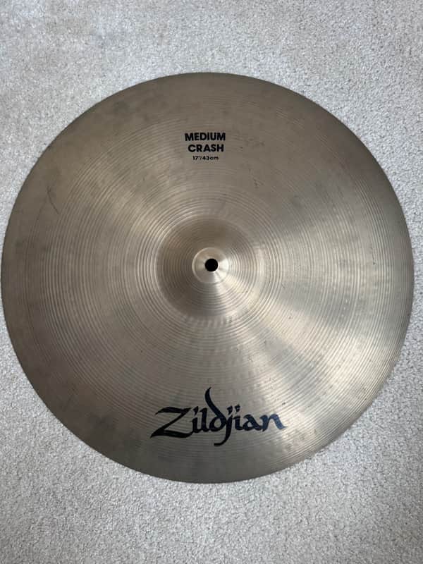 Zildjian 17” Medium Crash Cymbal - Vintage - 1390 Grams 80s - | Reverb