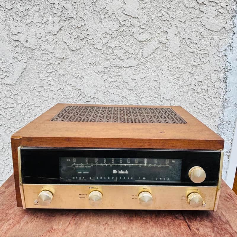 McIntosh MR67 FM Stereo Tube Tuner, 1960s Home Audio | Reverb