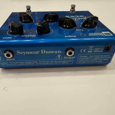 Seymour Duncan SFX-11 Twin Tube Blue Preamp Overdrive Guitar | Reverb