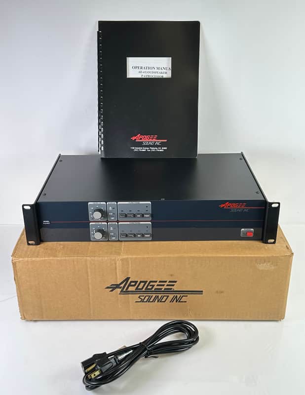 (New Old Stock) Apogee P-4 PVT Rack Mount Speaker Interface | Reverb