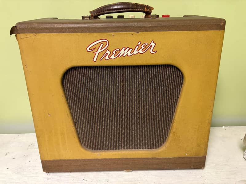 Vintage Premier 120 Tube Guitar Amplifier Mid 60’s | Reverb