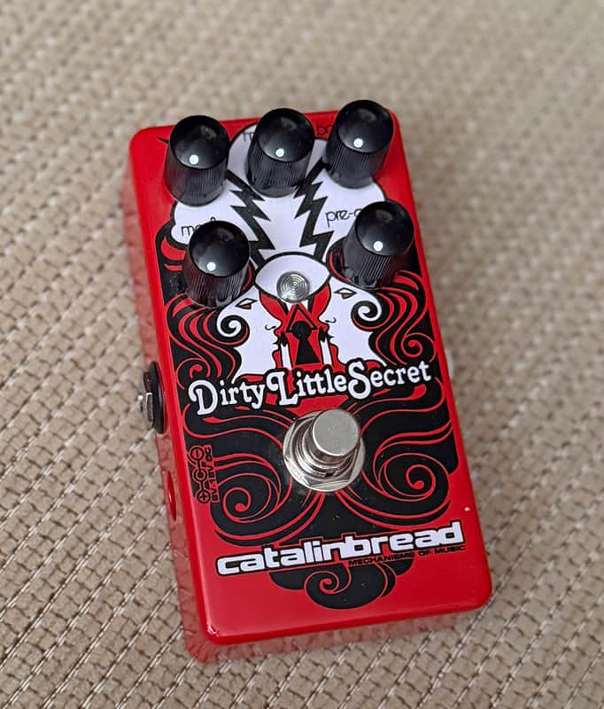 Catalinbread Dirty Little Secret MKIII Red Overdrive Pedal | Reverb