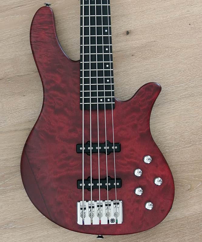 Clover - Argo 5-1 - 5 string active bass with | Reverb Czechia