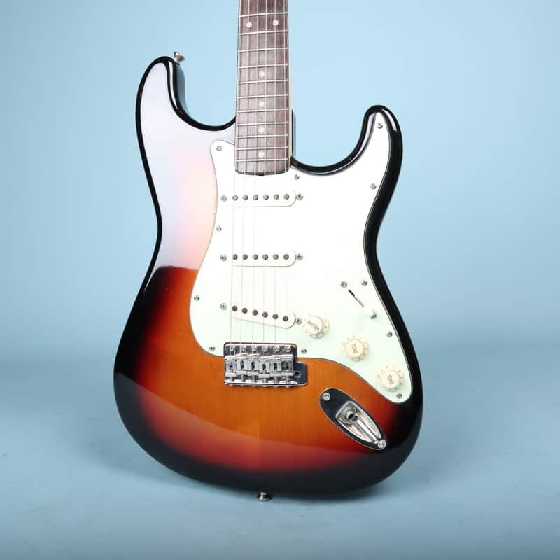 Rocketfire Guitars M1926 S-Style Electric Guitar Sunburst | Reverb