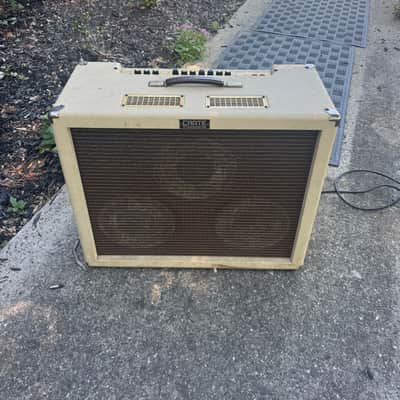 Crate vintage club 50 VC5310 3x10 combo amp Tweed | Reverb
