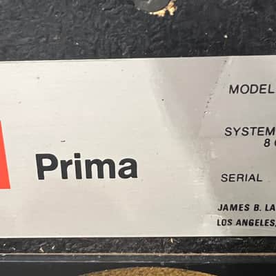 Pair of JBL Prima L25 Speakers | Reverb