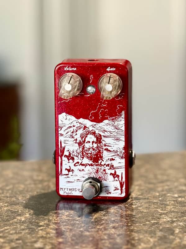 Mythos Pedals Chupacabra Overdrive/Fuzz 2010s - Graphic | Reverb
